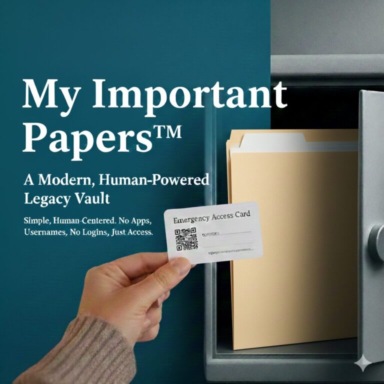 Secure Document Vault for Families | My Important Papers™